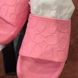 Coach | Shoes | Coach Rubber Slip On | Poshmark